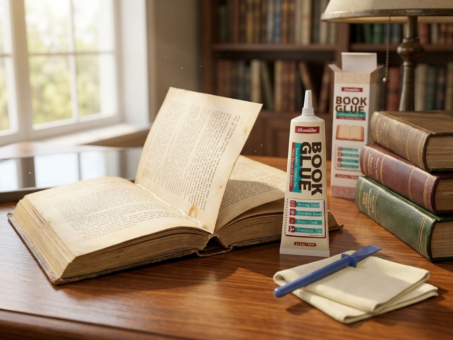 Book Binding Adhesive Tips for Repairing Old Books | Clear Flexible ...